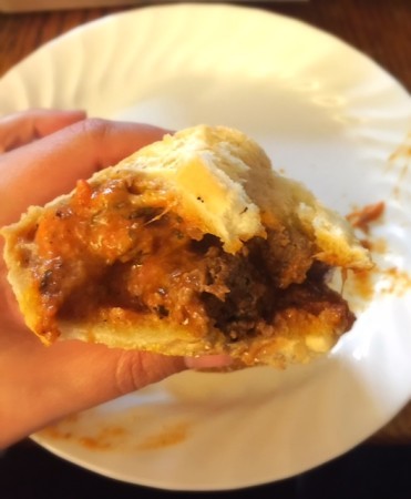 Quick Cube Steak Pizza Burger Recipe
